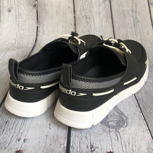 Speedo | Shoes | Nwt Speedo Womens Boat Shoe In Black | Poshmark